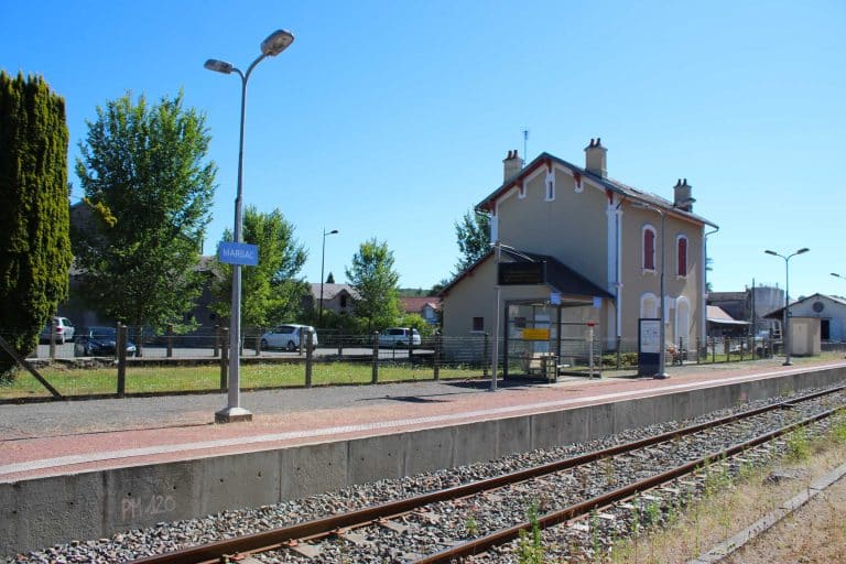 La gare SNCF - Marsac en Creuse